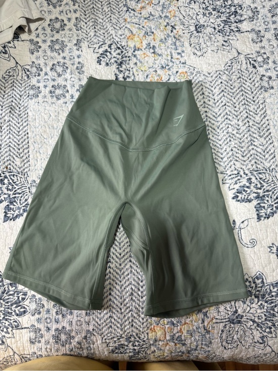 Gymshark | Shorts | Gymshark Olive Green Highrise Bike Shorts | Poshmark